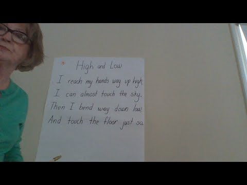 High and Low, What rhymes with high?