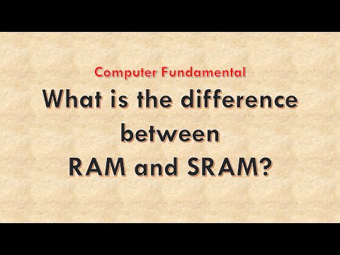 What is the difference between RAM and SRAM | SRAM and RAM | #computerfundamentals #youtubevideo