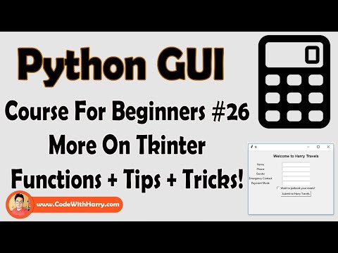 Learn More Tkinter Tips Tricks Functions | Python Tkinter GUI Tutorial In Hindi 26 - Mind Luster