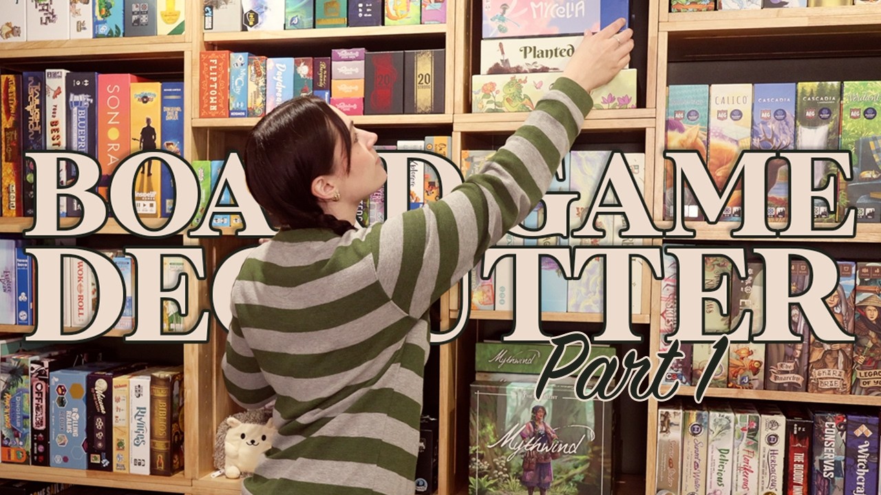 Decluttering my 600+ board game collection! | Part 1