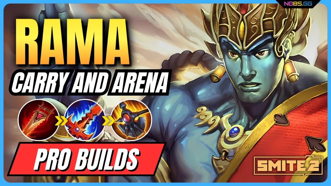 Best Rama Build Smite 2 | Arena & Conquest PRO Builds 2025