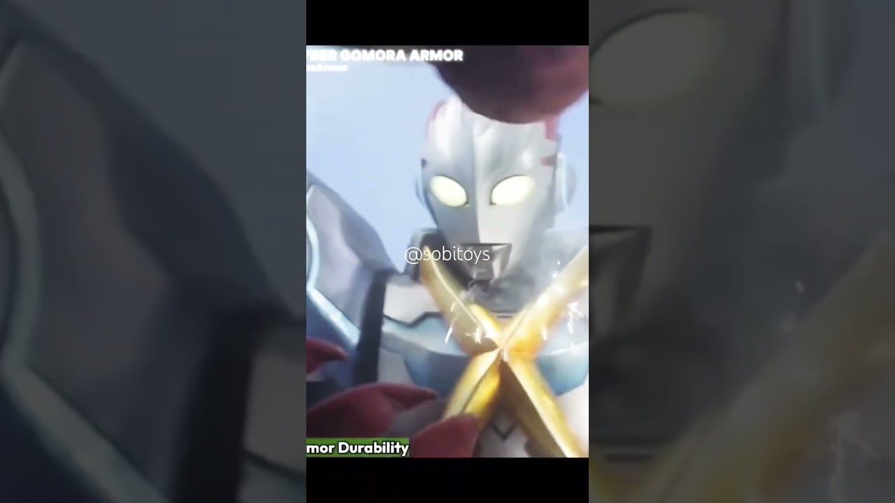 Cyber Gomora Armor Durability @sobitoys  #kaksobi #sobitv #mainansobi #sobitoys Ultraman X
