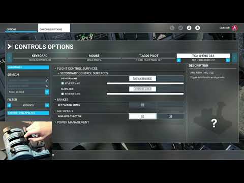 Thrustmaster TCA Airbus Throttle Setup for the 700 and 800 - PMDG ...