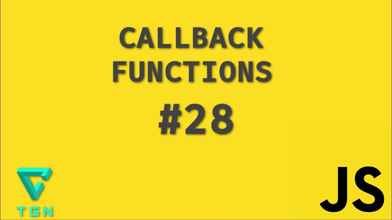Curso de JavaScript - Funciones Callback