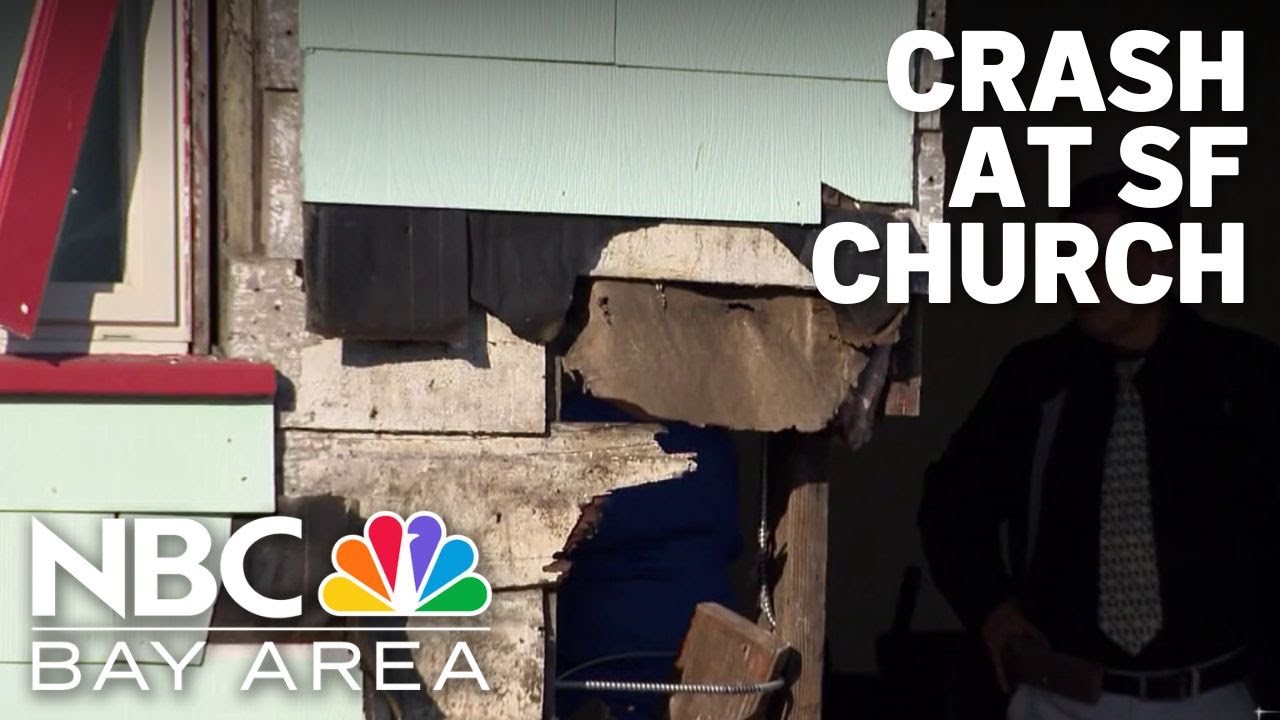 Multiple people hurt after car crashes into occupied church in San Francisco