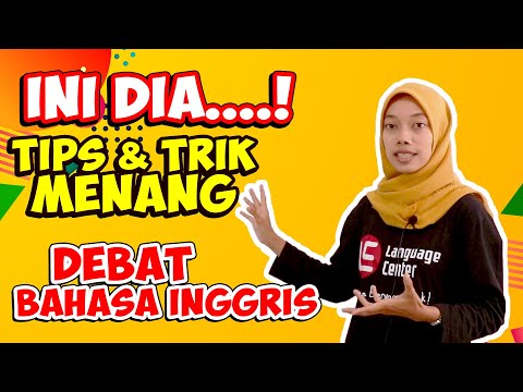 Gini nih Teknik Ampuh Menang Debat Bahasa Inggris!