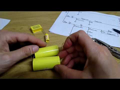 Crossover Plan Reading and Making up Capacitors