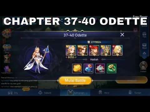 CAMPAIGN 37-40 ODETTE ► MOBILE LEGENDS ADVENTURE