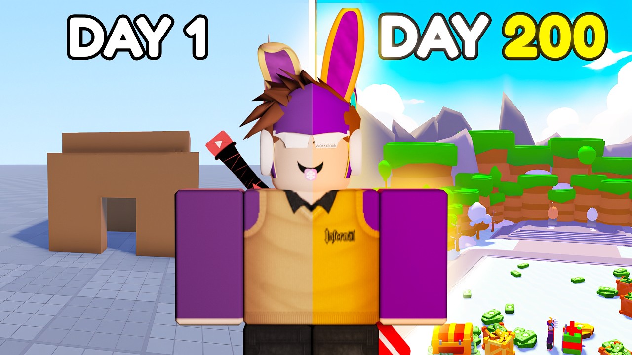 I Made a Roblox Game in 200 Days [FULL MOVIE]