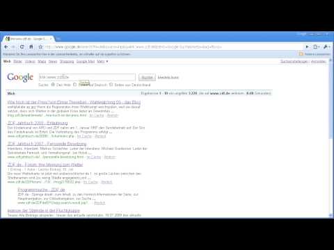 Google Suchmaschine - Verlinkungen auf eine Website suchen
