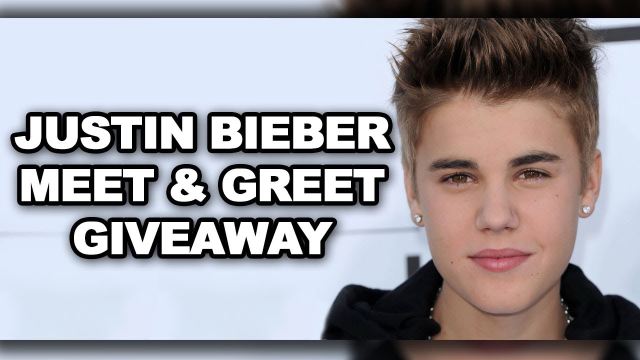 WIN JUSTIN BIEBER CONCERT TICKETS AND MEET HIM BACKSTAGE!