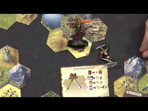 Mage Knight Board Game: The Lost Legion Overview - Spiel 2012