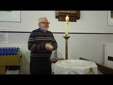 Father John Explains the Symbolism behind the Baptismal Font and Paschal Candle