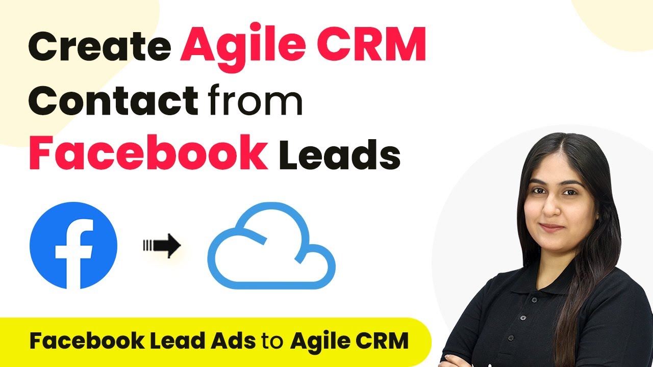 How to Create Agile CRM Contact from Facebook Lead Ads Leads | Facebook Lead Ads to Agile CRM
