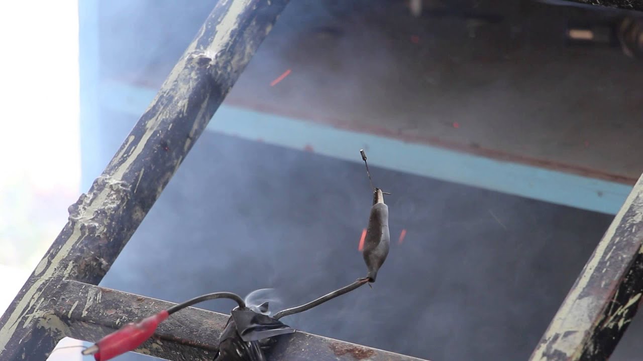 Pyrogen igniter Experiment with Thermal Scanner