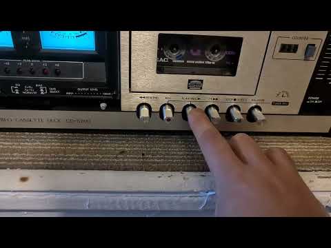 VINTAGE JVC TAPE DECK CASSETTE PLAYER/RECORDER/MADE IN JAPAN | Reverb