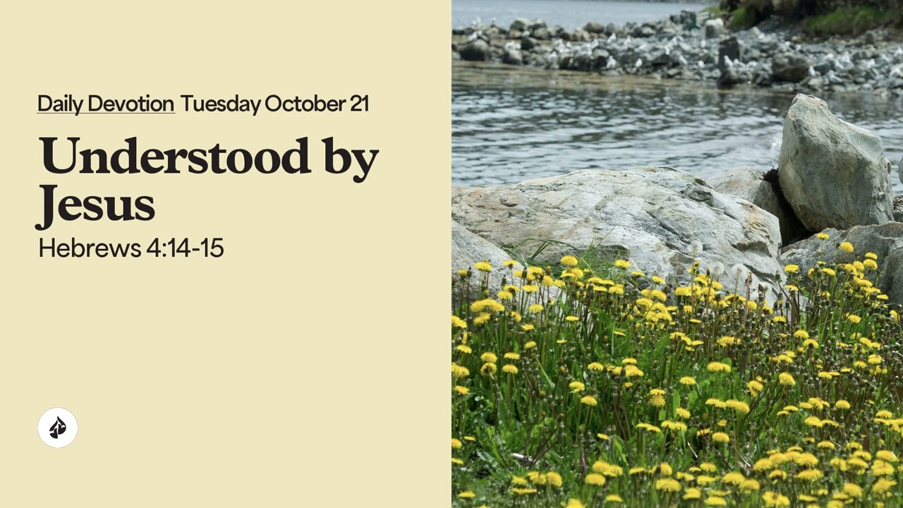 Understood by Jesus – Daily Devotional