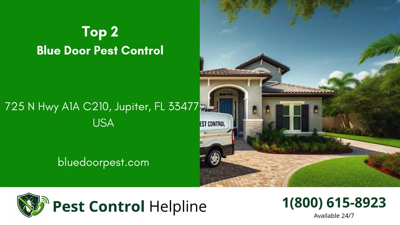 Top 3 Pest Control in Jupiter