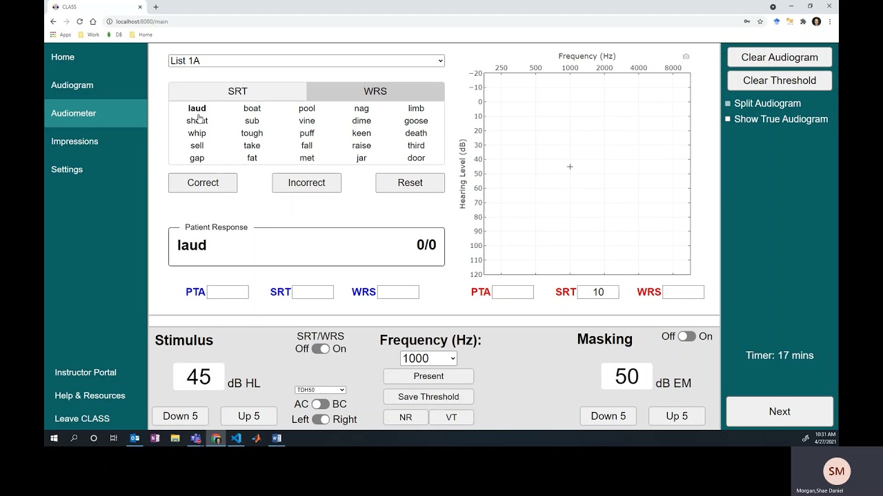 Speech testing overview NEW Summer 2021 release