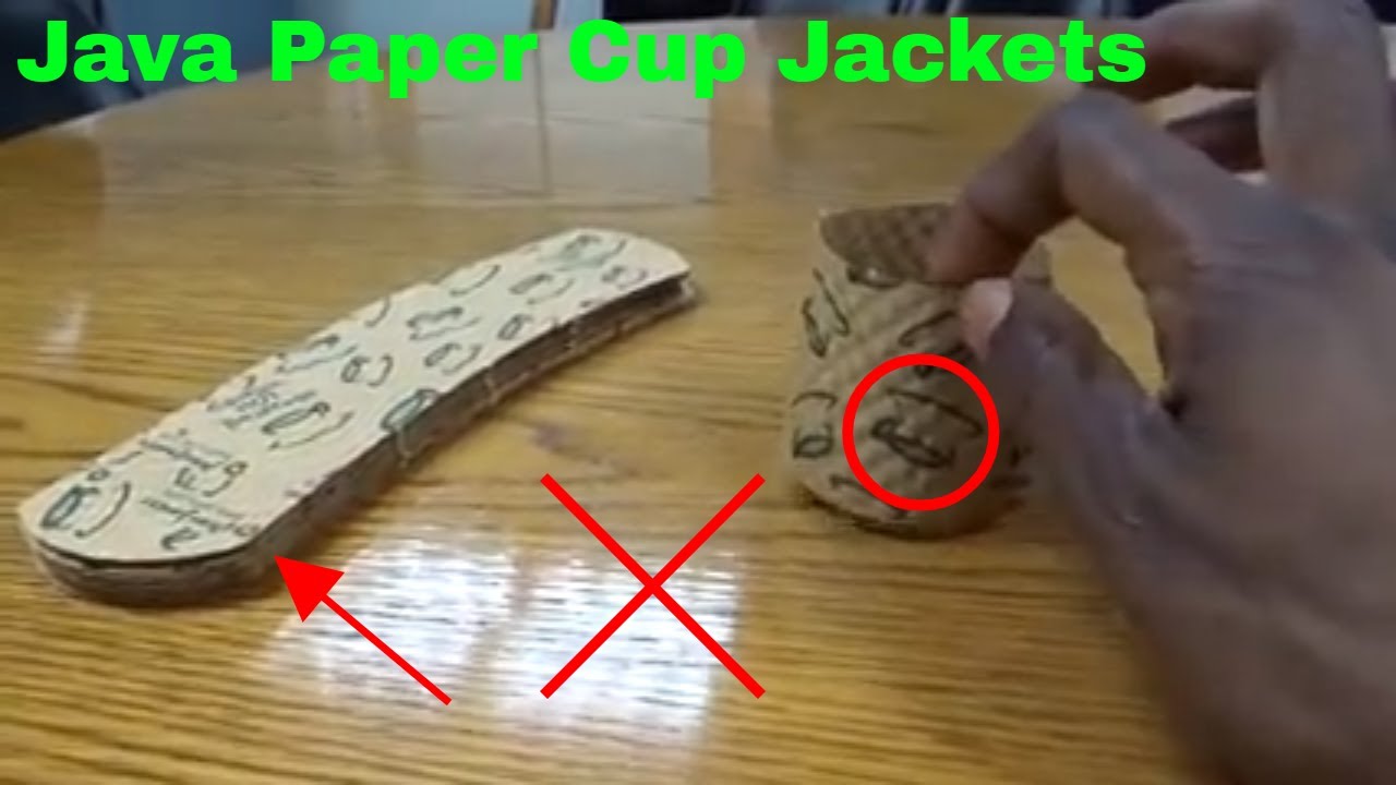✅  How To Use Java Paper Cup Jackets Review