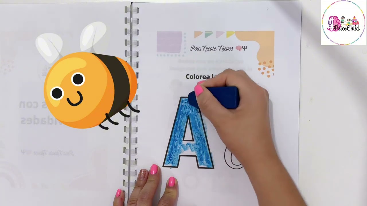 A E I O U🌈 CUADERNILLO DE ACTIVIDADES PARA TRABAJAR LAS VOCALES I PSIC. NICOLE NIEVES 🧠Ψ