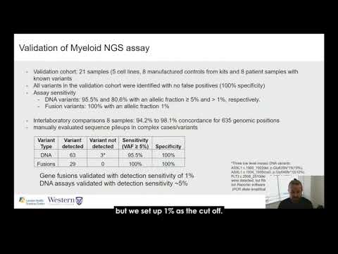 Clinical impact of front line NGS... | Comparative performance evaluation of the GeneStrat NGS...