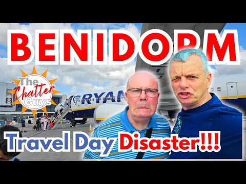 TRAVEL DAY TO BENIDORM - RYAN AIR Flight FR9077 - NEVER AGAIN!