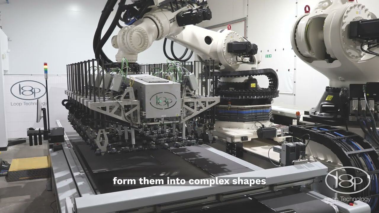 High Rate Composite Preforming with Loop Technology's FibreLINE