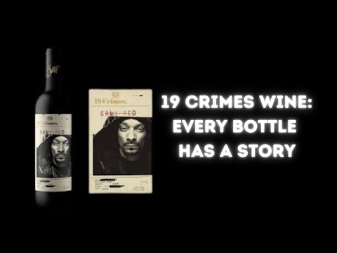 Buhay America Chronicles: Snoop Dog 19 Crimes Wine | Talking Wine Bottle | Living Wine Labels
