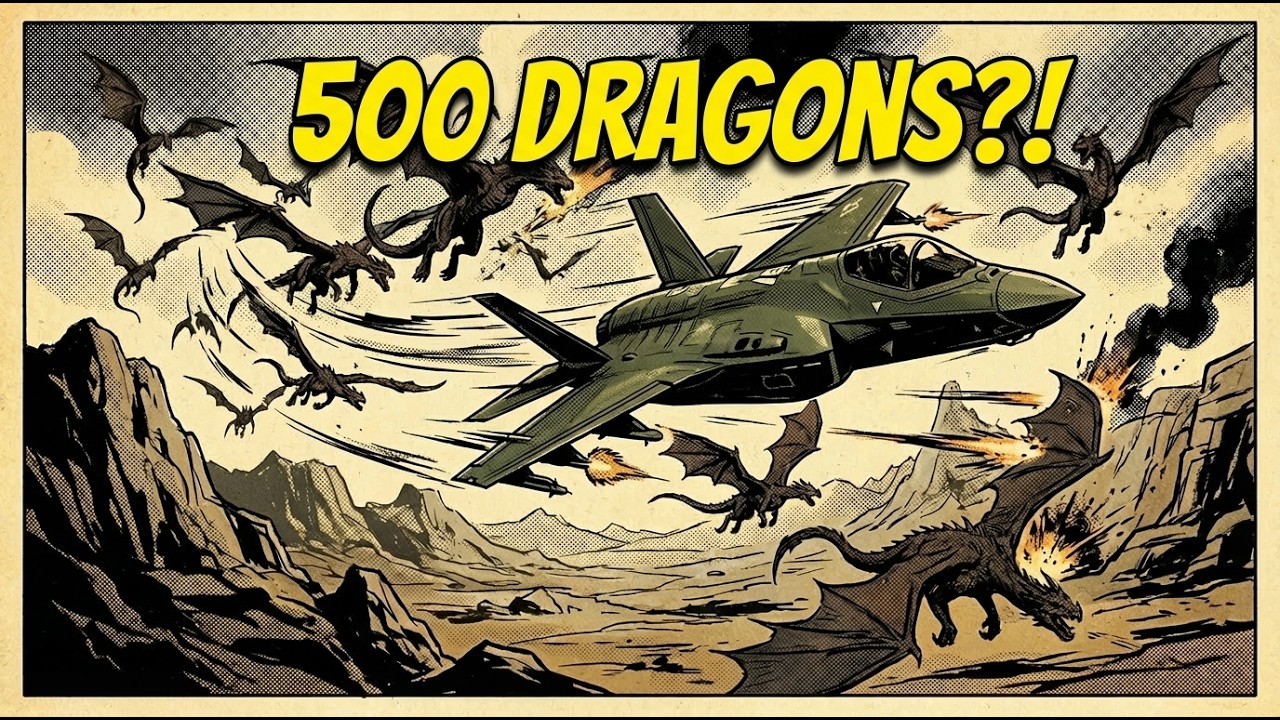 Modern Jet vs 500 Dragons – Who Wins?