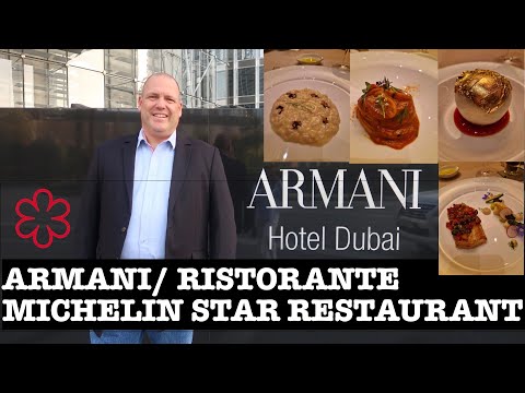 ARMANI/RISTORANTE ITALIAN ONE MICHELIN STAR RESTAURANT | DUBAI