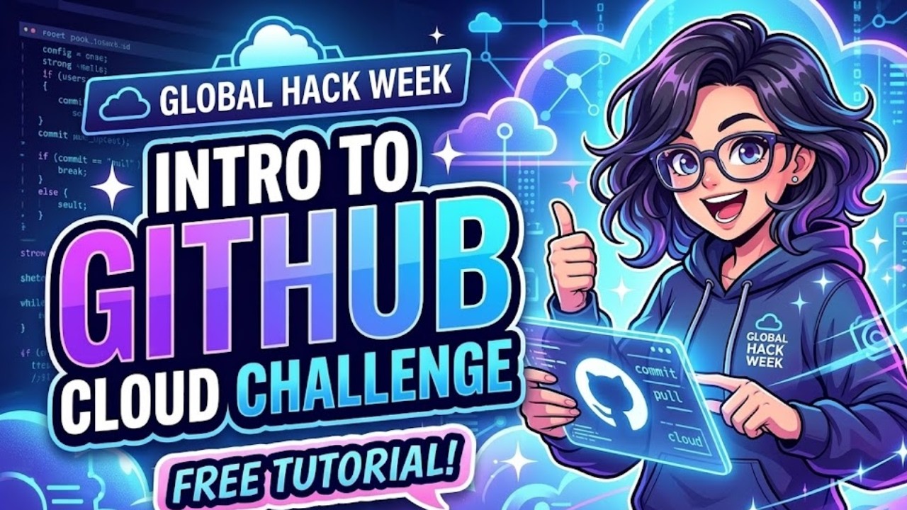 Introduction to GitHub | Global Hack Week: Cloud Challenge Tutorial #mlh #swags