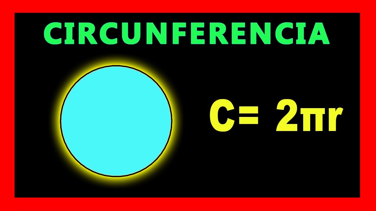 ✅👉 Circunferencia de un Circulo  ✅ Como calcular la Circunferencia