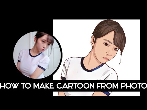 how to make cartoon from photo