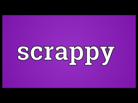 Scrappy Meaning