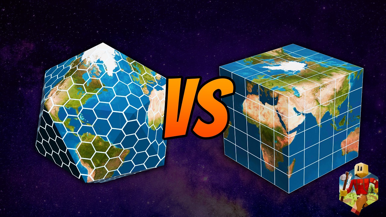 Hex vs Cubes: Which Actually Makes a Better Planet?