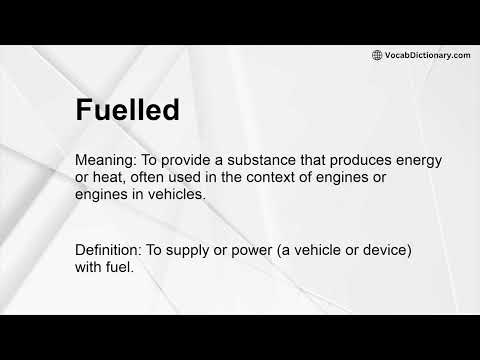 Fuelled Meaning