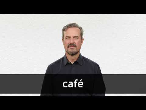 How to pronounce CAFÉ in American English