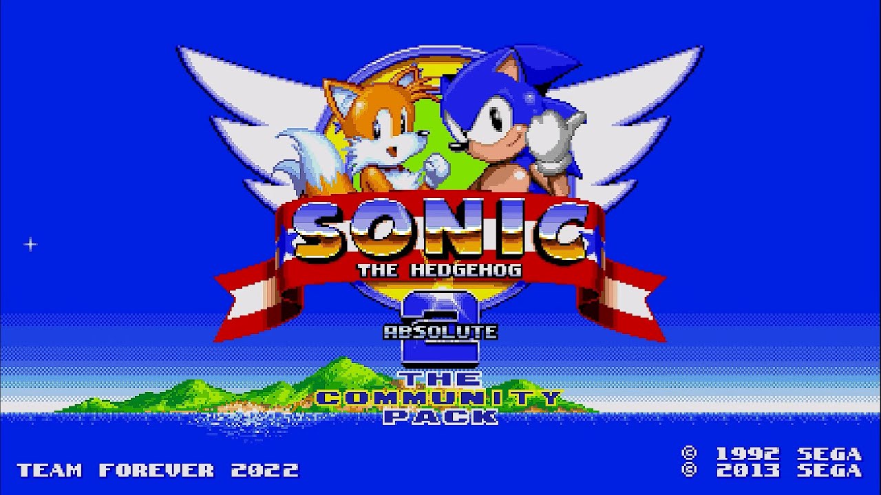 Sonic 2 Absolute: The Community Pack ✪ First Look Playthrough (1080p/60fps)