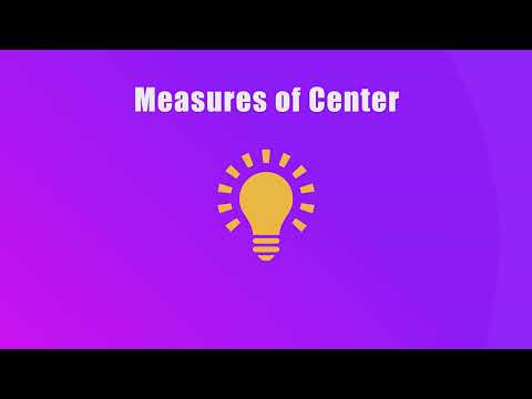 Measures of Center