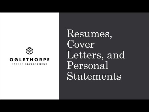 Career Development Resume Workshop