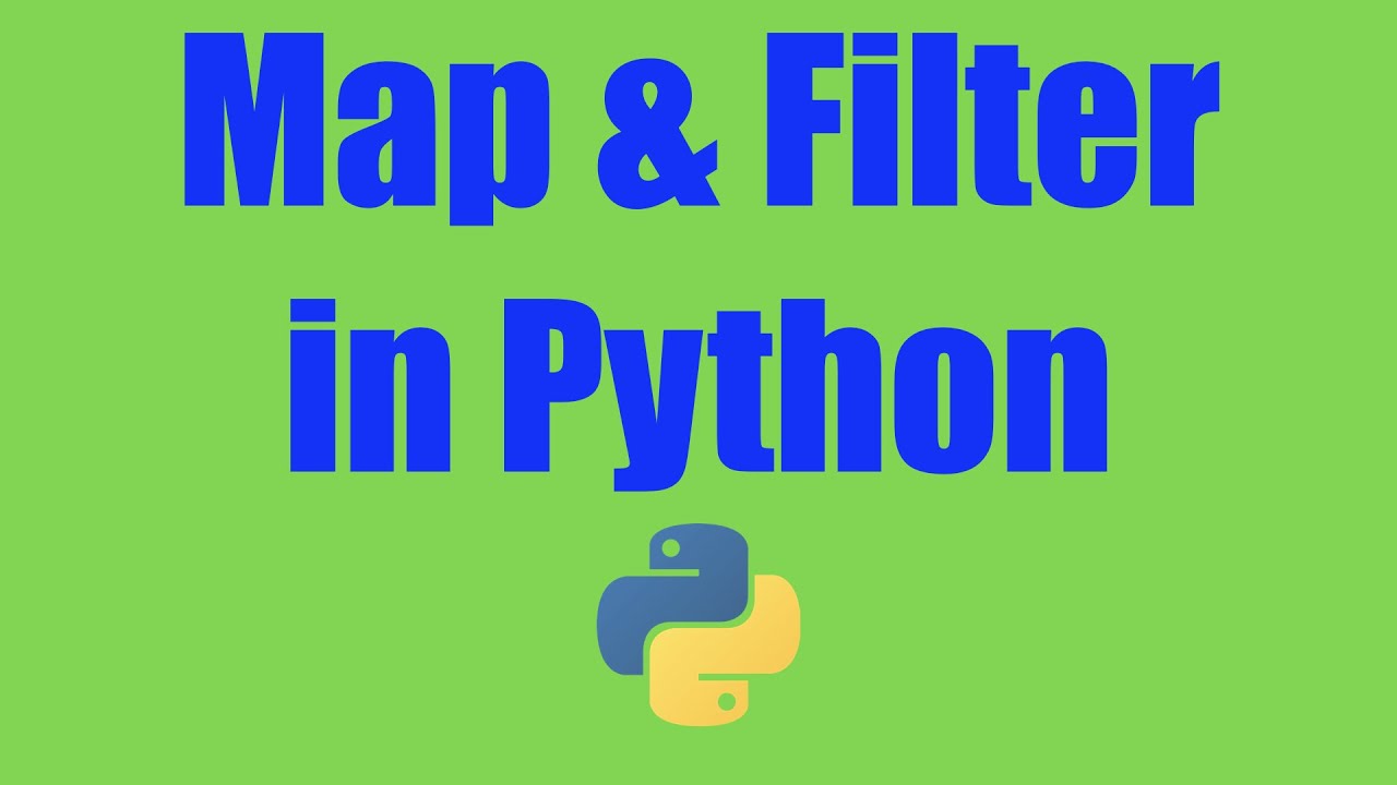 MAP & FILTER function in python and why I don't use them