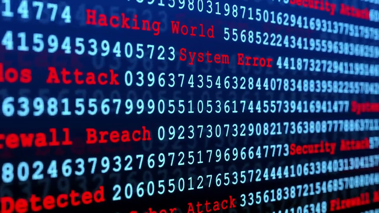 #Digital binary data, #streaming code matrix #background Loop #Animation.