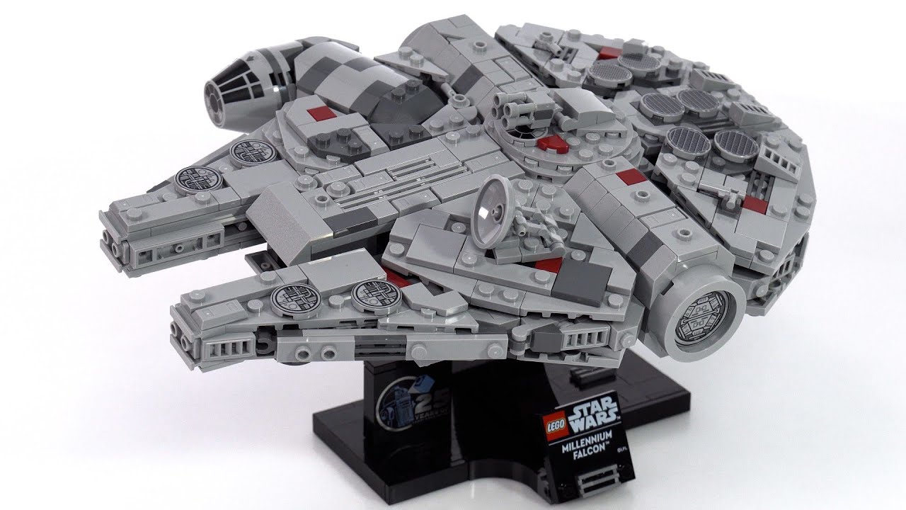 LEGO Star Wars 2024 Millennium Falcon 75375 anniversary edition review! Dense, accurate mid-scale