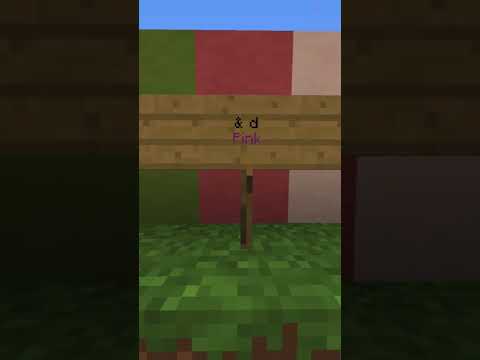 Minecraft ALL Color Codes and how to Use Them! π€―