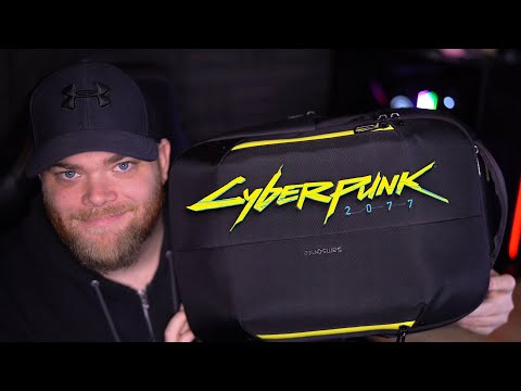 CD PROJEKT RED Sent Me A Limited Edition Cyberpunk Tecware Backpack