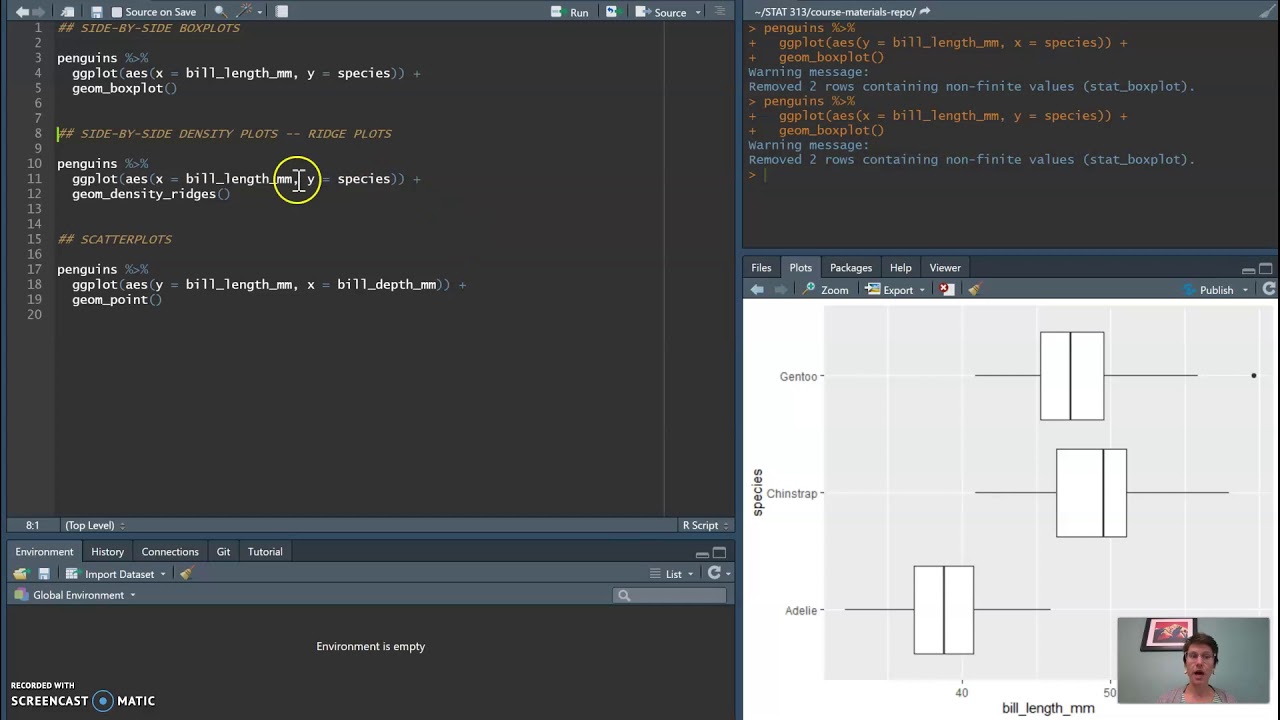Two Variable Plots with ggplot