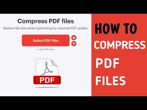 How to Compress PDF File Size | To Reduce PDF File Size