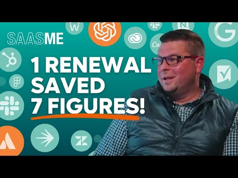 One SaaS Renewal Saved Over $1M