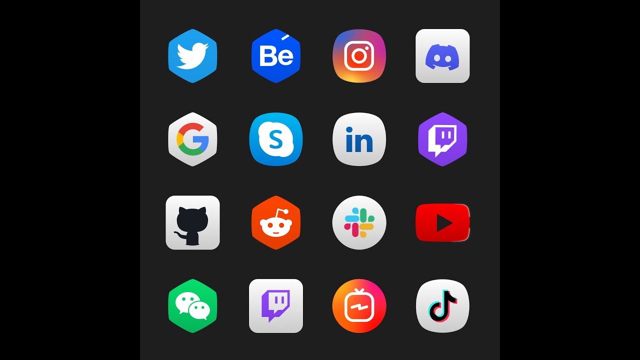 Social Media Logo Animations | for After Effects and Premiere Pro